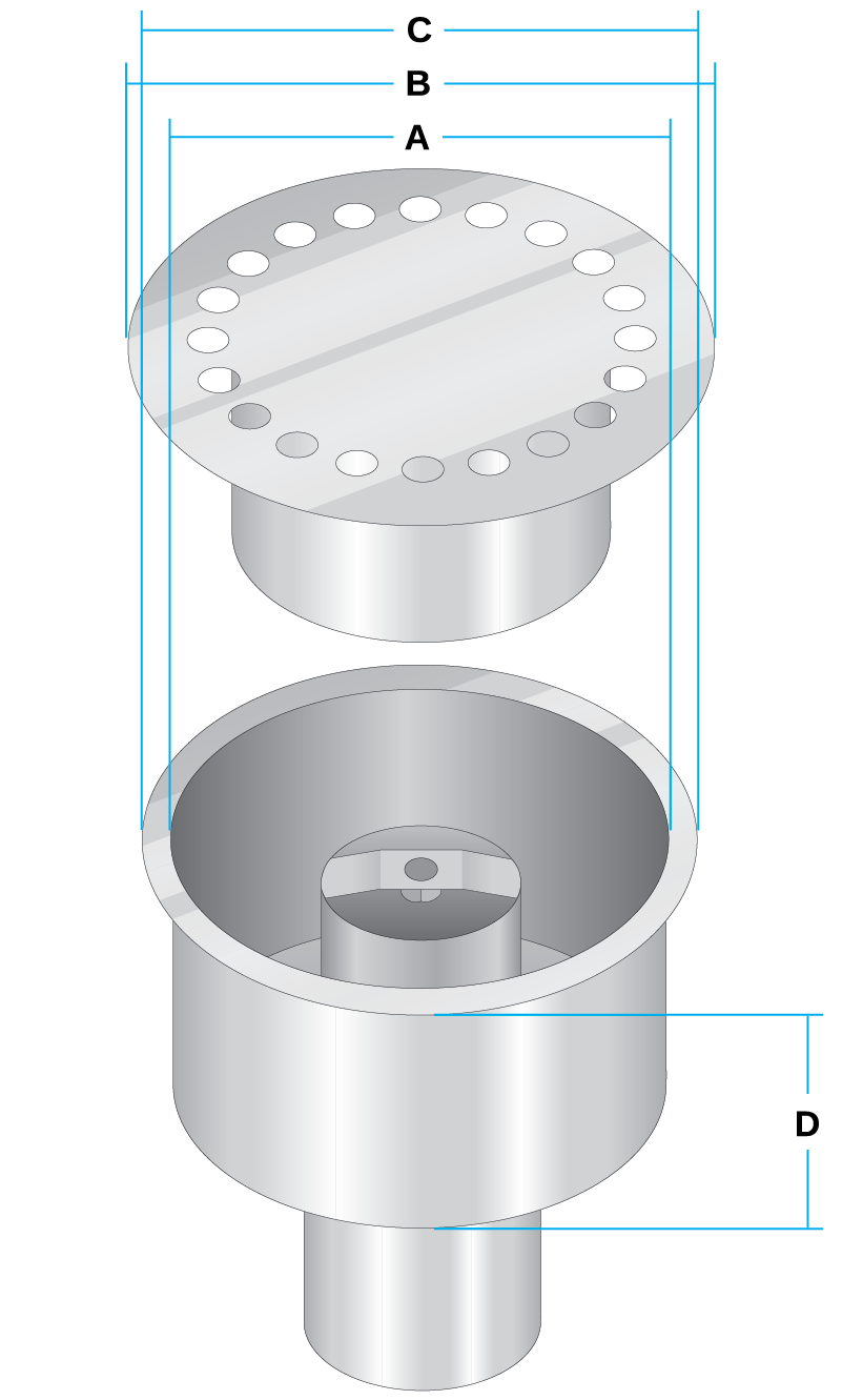 Deck and Roof Waste Traps